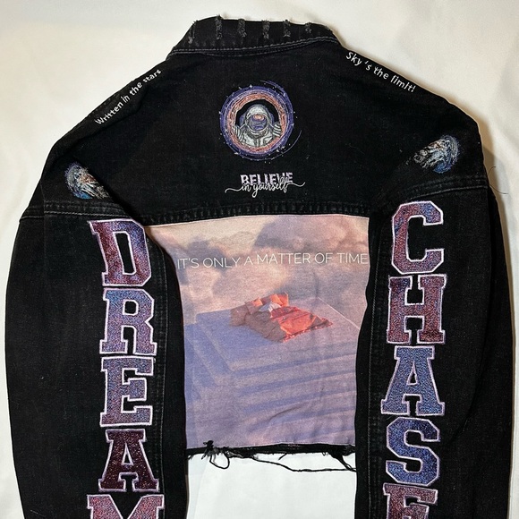 Jackets & Coats | Dream Chaser Denim Jacket | Poshmark
